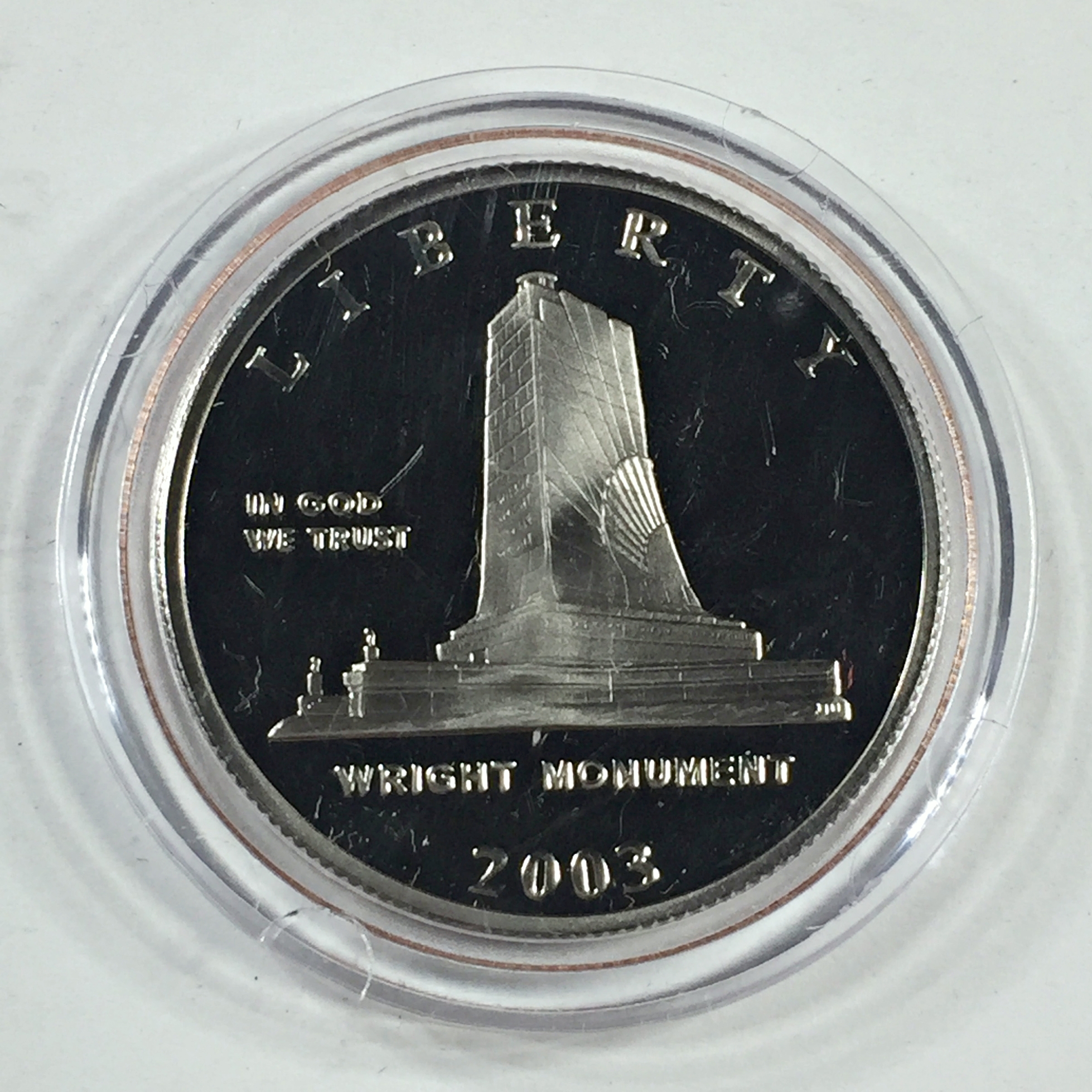 2003-P Proof Wright Monument Commemorative Half Dollar*DCAM*In ...