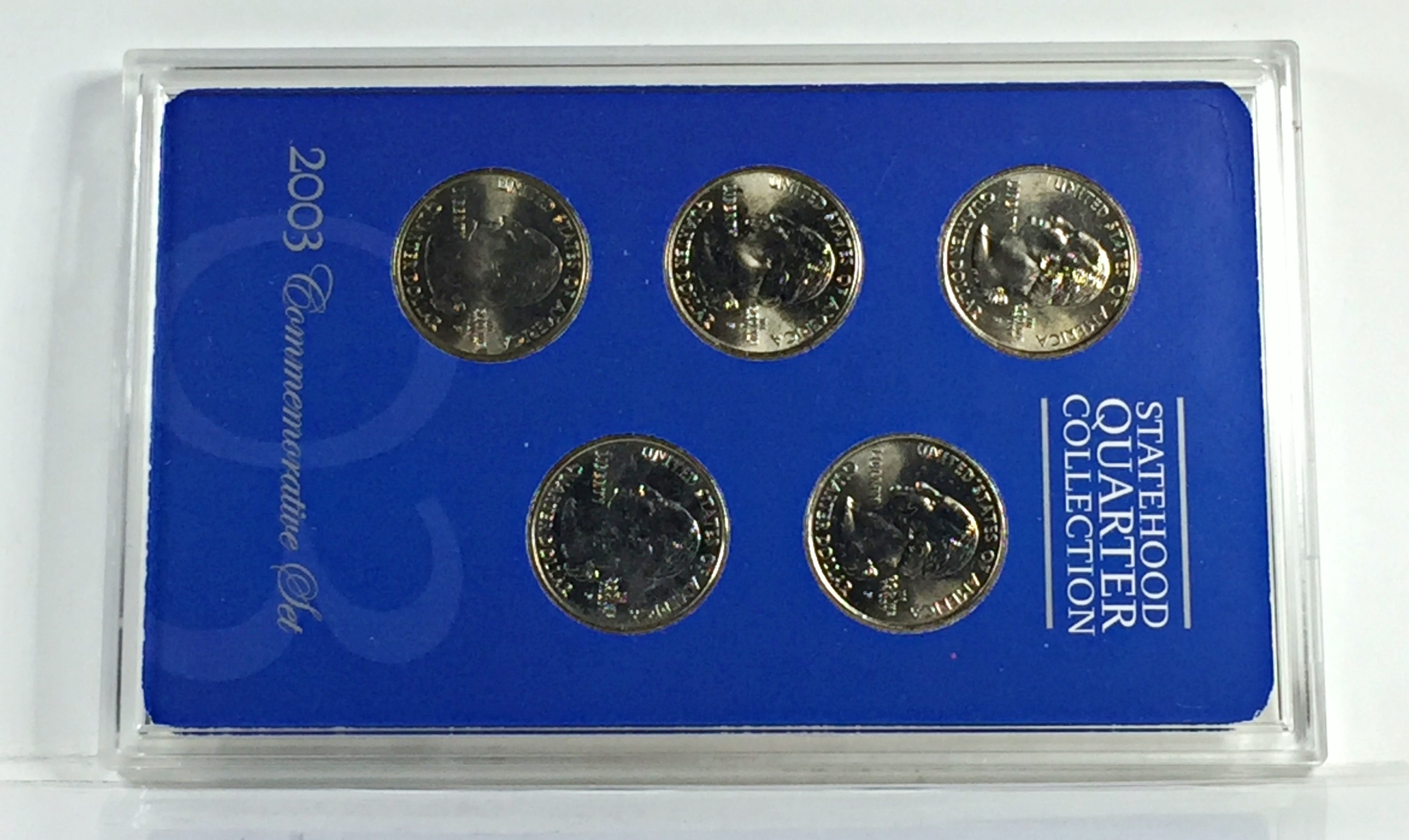 2003-P Statehood Commemorative Quarters Collection*In Custom Holder ...