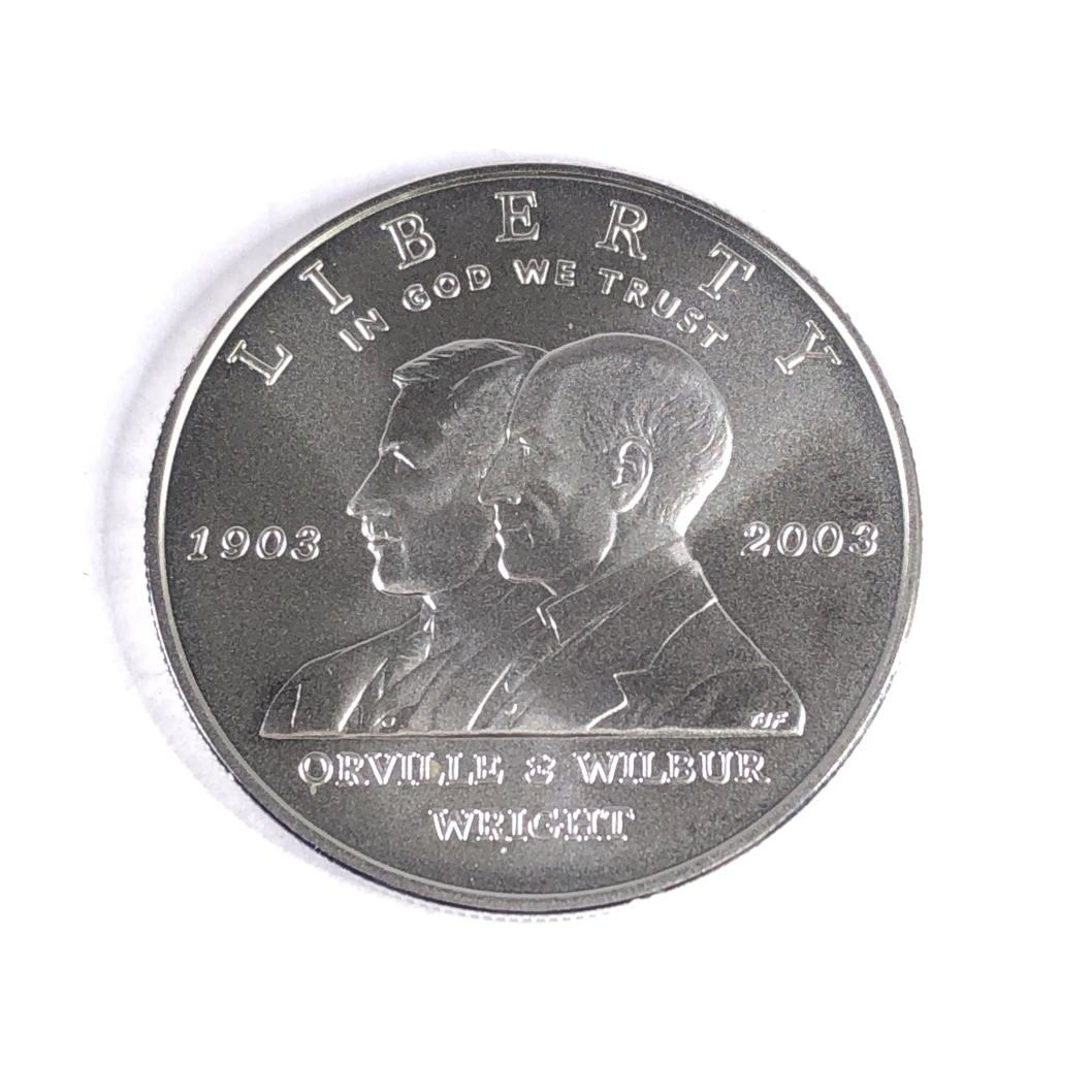 2003-P Uncirculated Silver Dollar*Commemorating the Orville & Wilbur ...