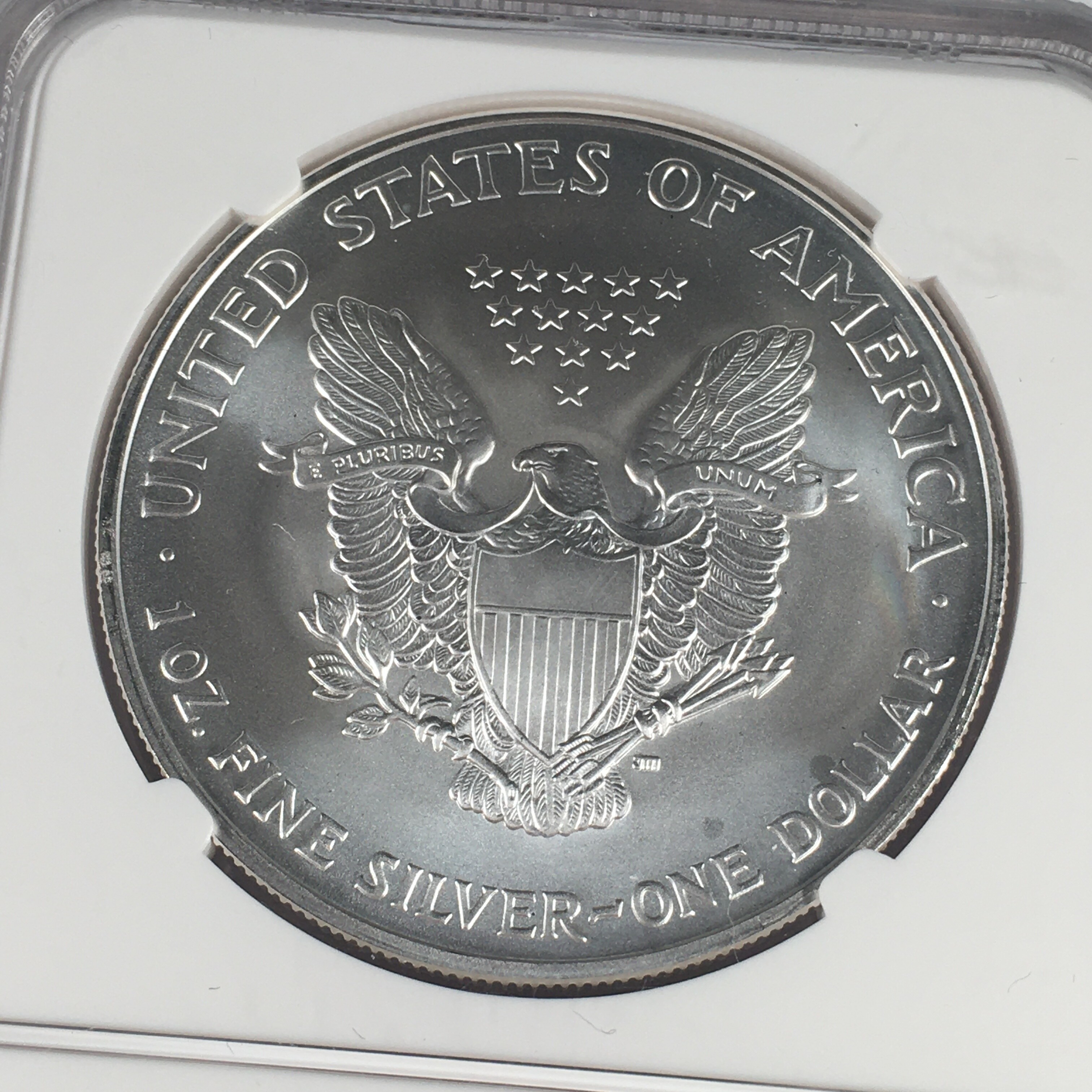 2004 American Silver Eagle*Graded MS69 by NGC*1oz .999 Fine Silver | Property Room