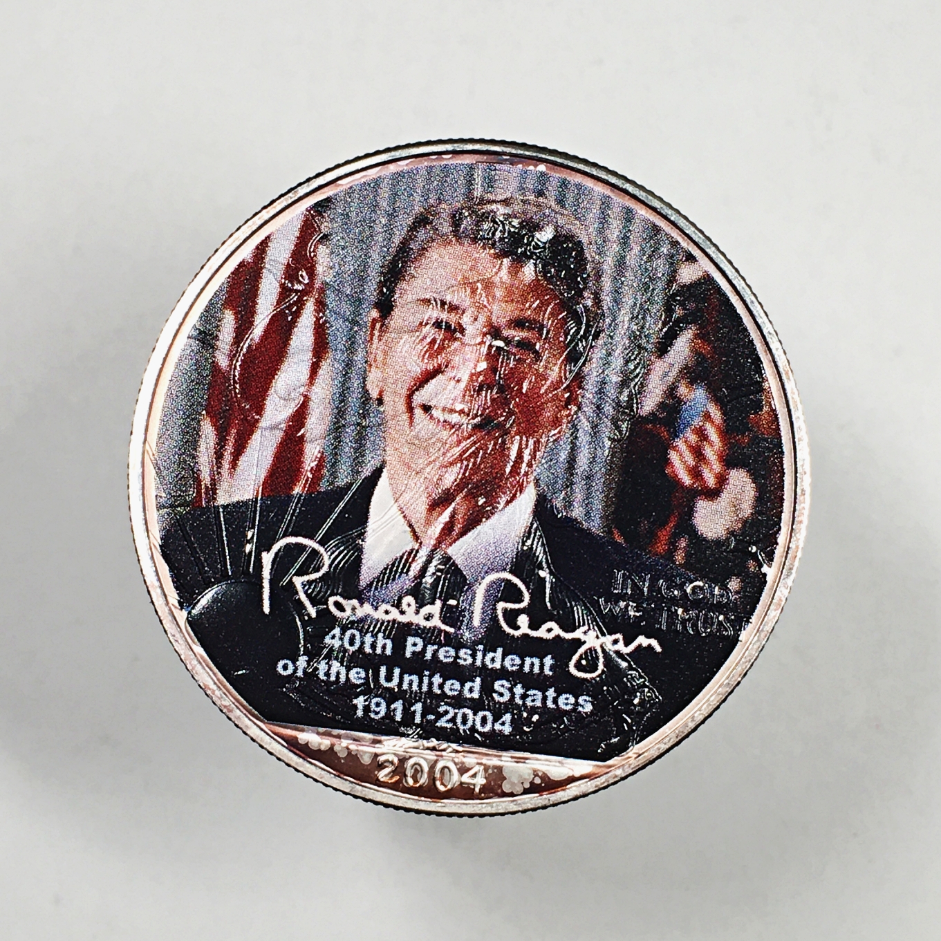 2004 Colorized American Silver Eagle*1oz .999 Fine Silver*Commemorates ...