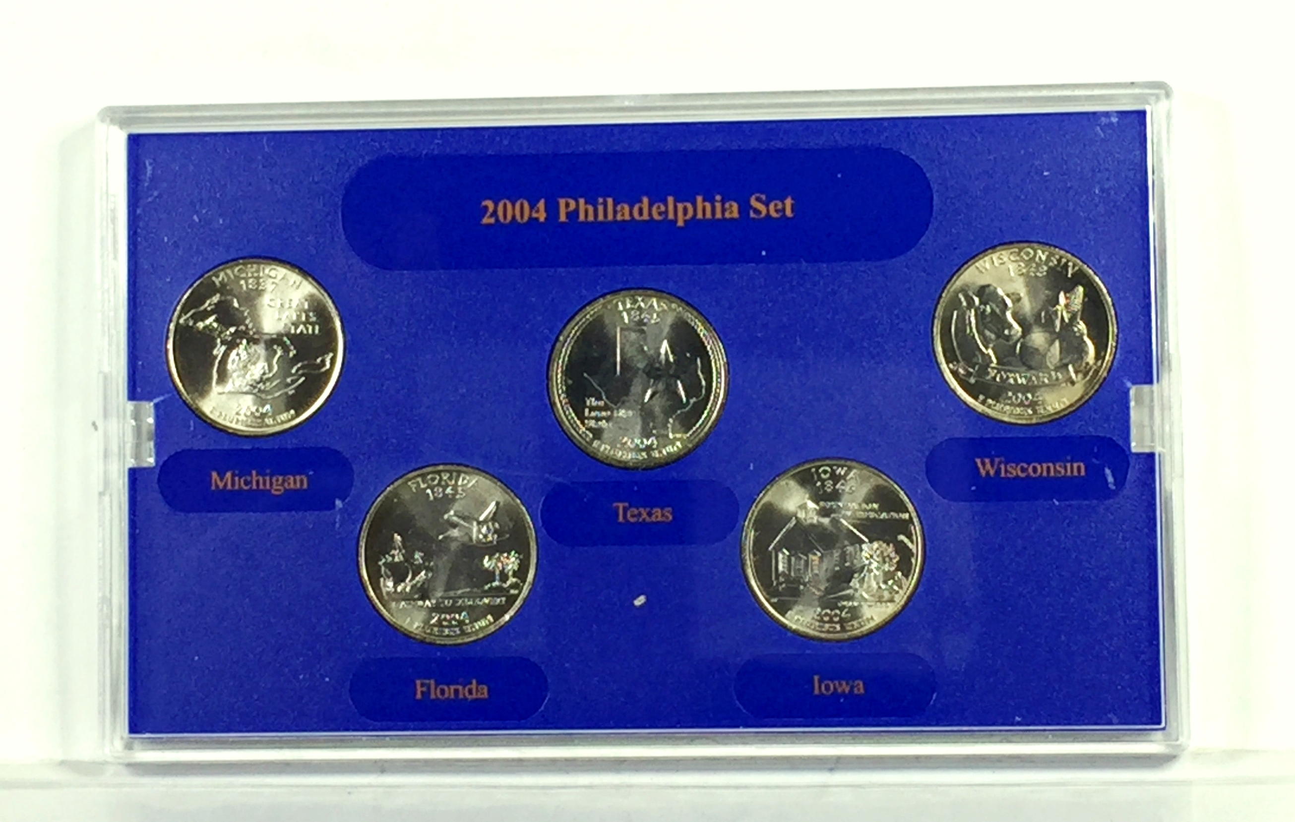 2004 Philadelphia Mint Edition State Quarter Collection*In Custom ...