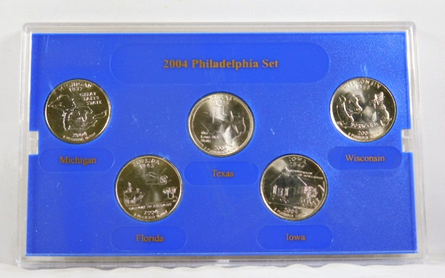 2004 Philadelphia Mint Edition State Quarter Collection*In Original ...