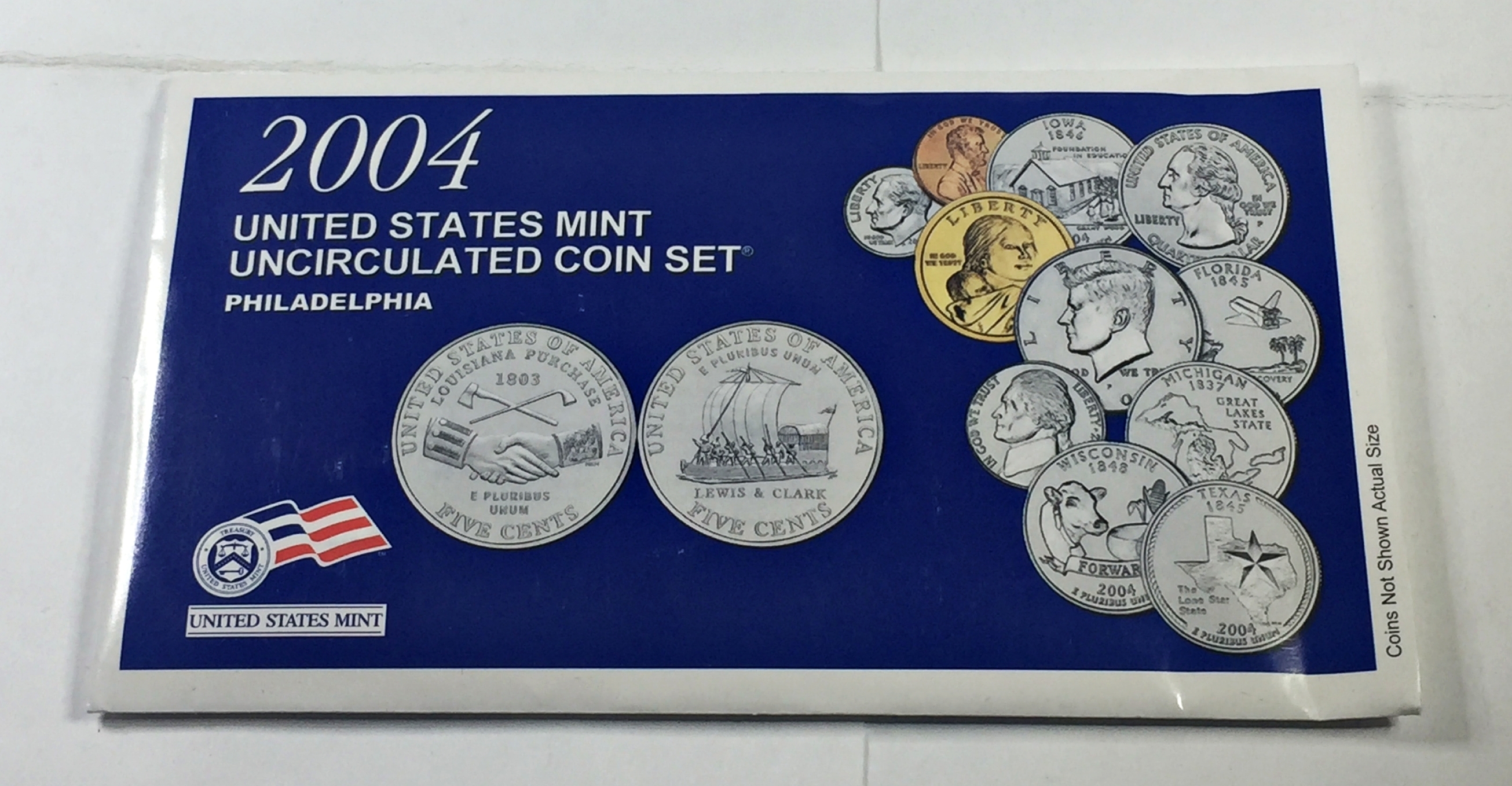 2004 United States Mint Uncirculated Coin Set*Philadelphia*Includes ...