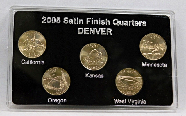 2005 Commemorative Quarters Satin Finish Edition | Property Room