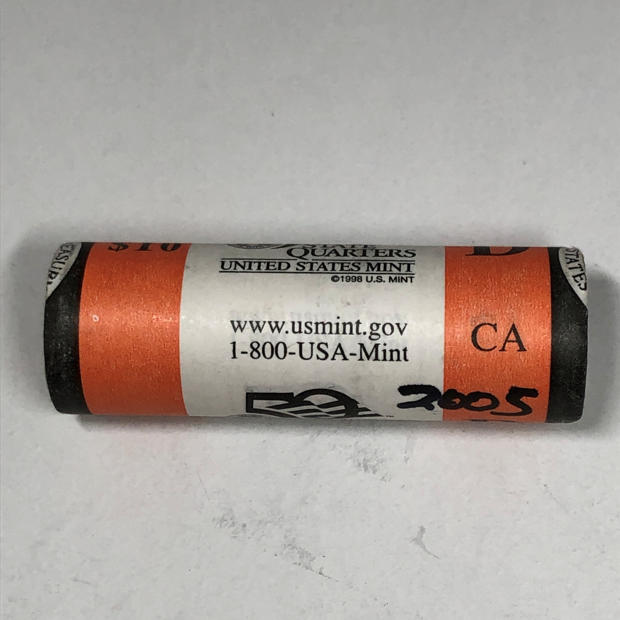 2005 D $10 Quarter Roll - California John Muir Yosemite | Property Room