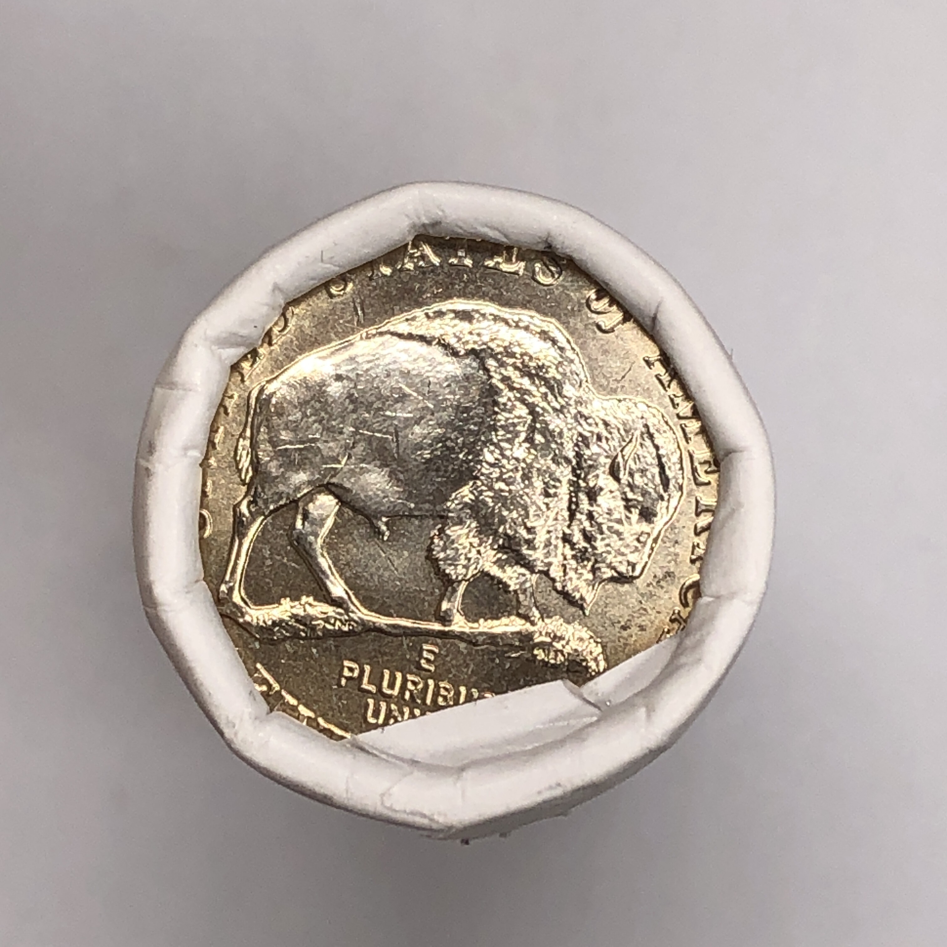 2005 D Buffalo Nickel Bison Roll of *25 Coins | Property Room
