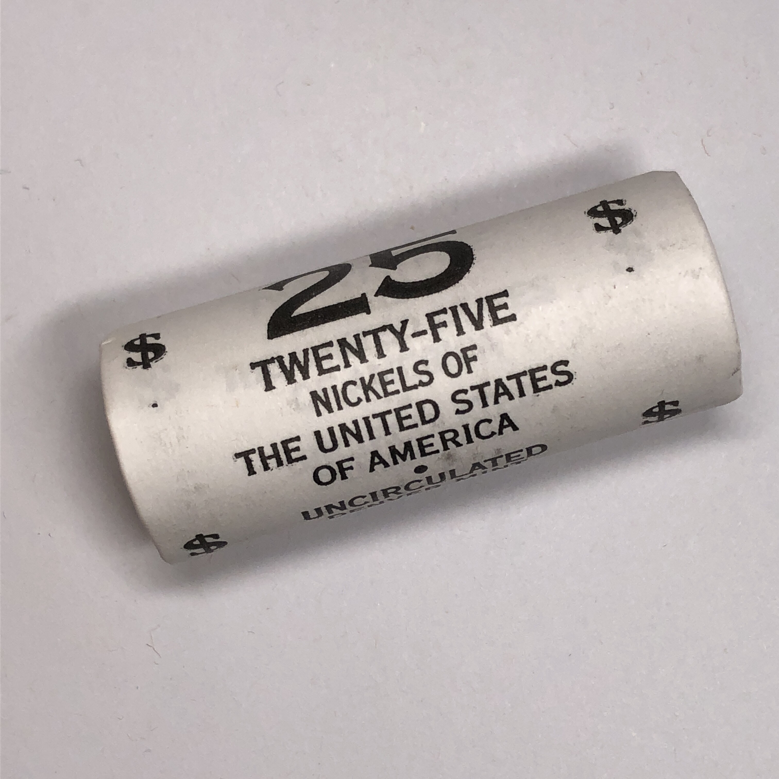 2005 D Buffalo Nickel Bison Roll of *25 Coins | Property Room