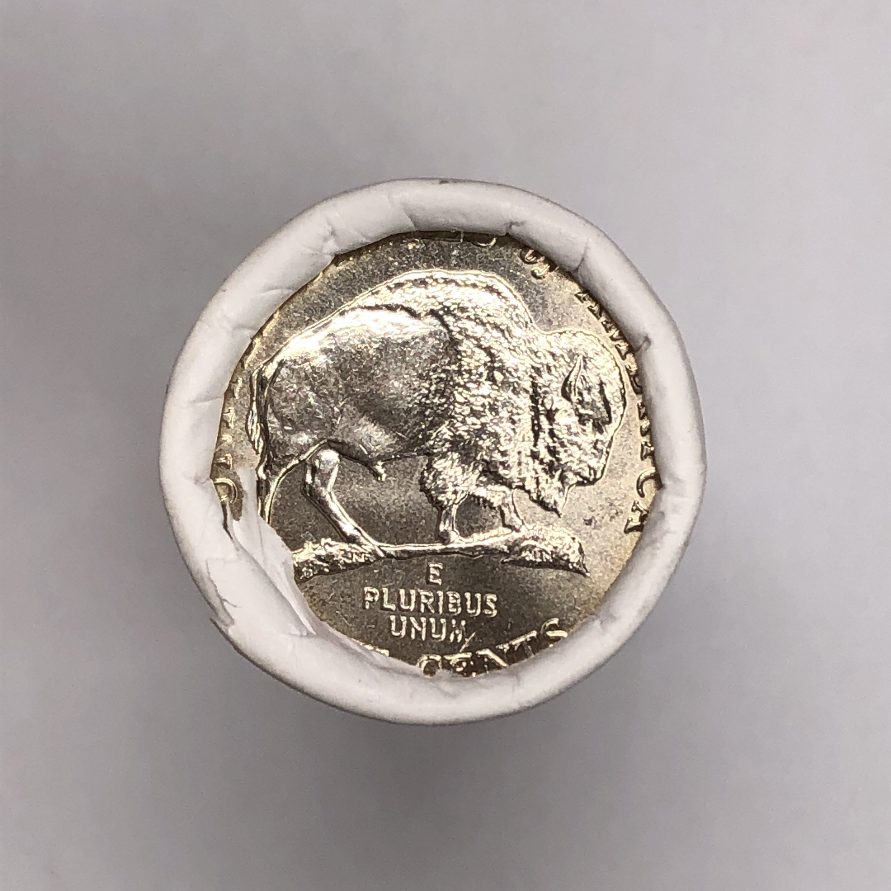 2005 D Buffalo Nickel Bison Roll of *25 Coins | Property Room