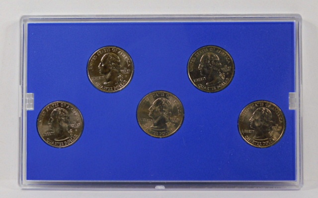 2005 Philadelphia Edition of the 50 States Commemorative Quarters*Five ...