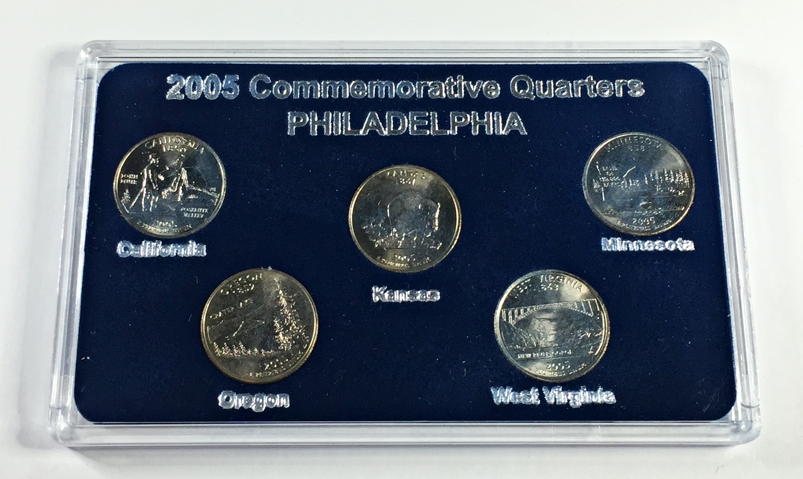 2005 Philadelphia Mint Commemorative State Quarters*Uncirculated in ...