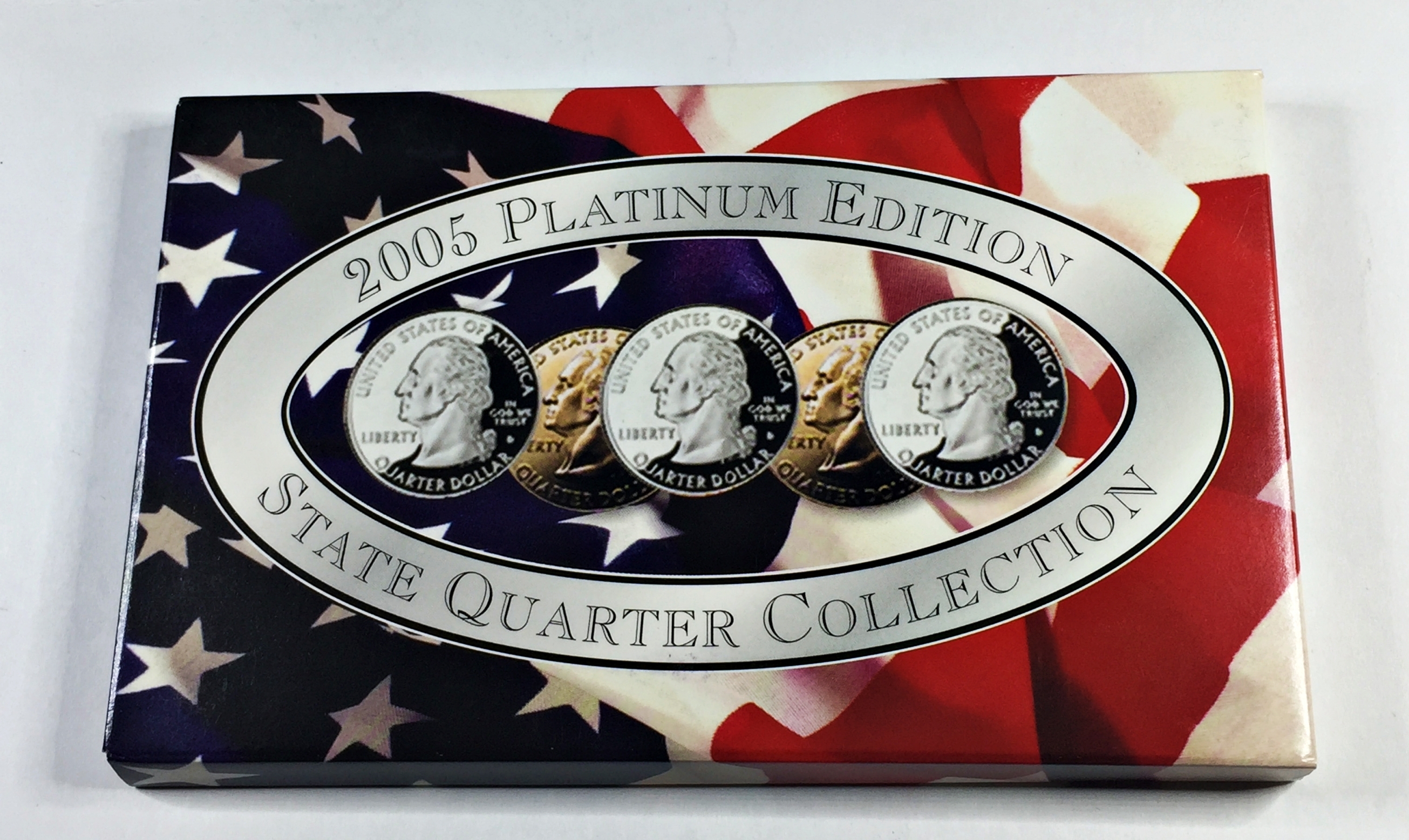 2005 Platinum Layered Edition State Quarter Collection*New in Original ...