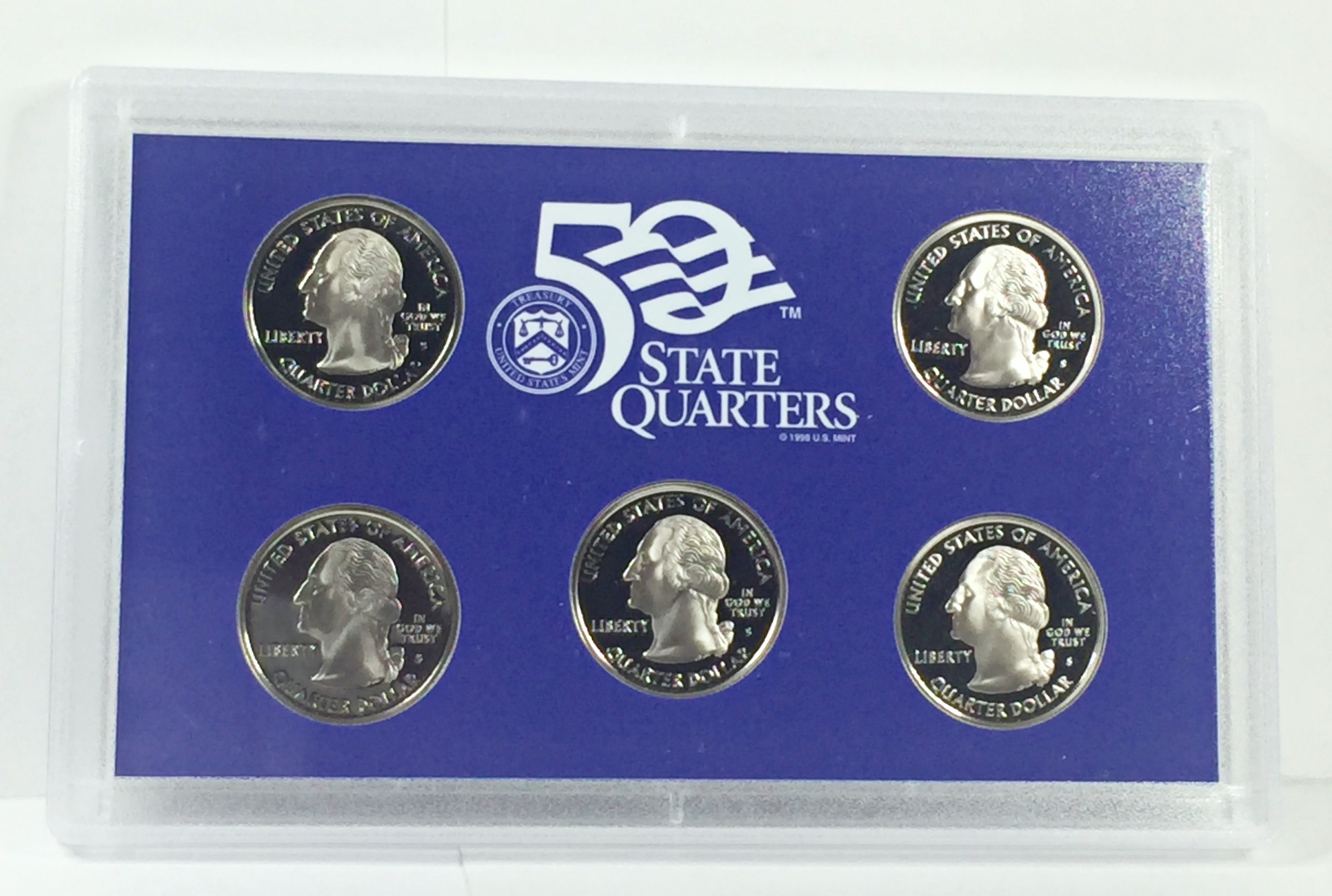 2005 United States Mint State Quarters Commemorative Proof Set*In ...