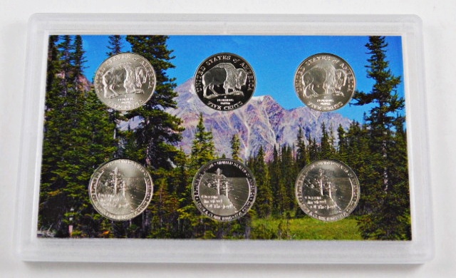 2005 United States Mint Westward Journey Commemorative Nickel Coin Set ...