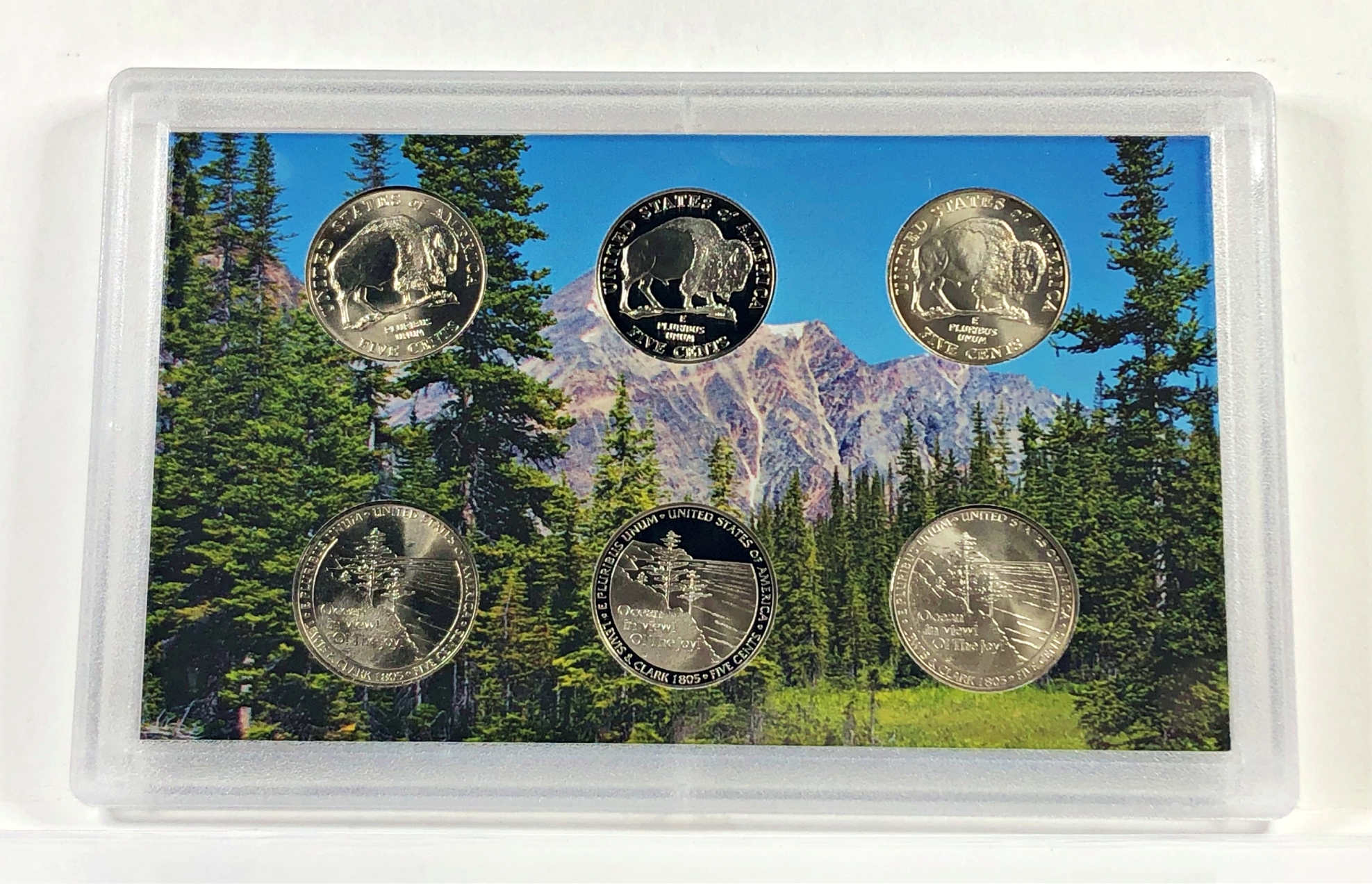 2005 Westward Journey Nickel Series Coin Set*Bison & Ocean in View P, D ...