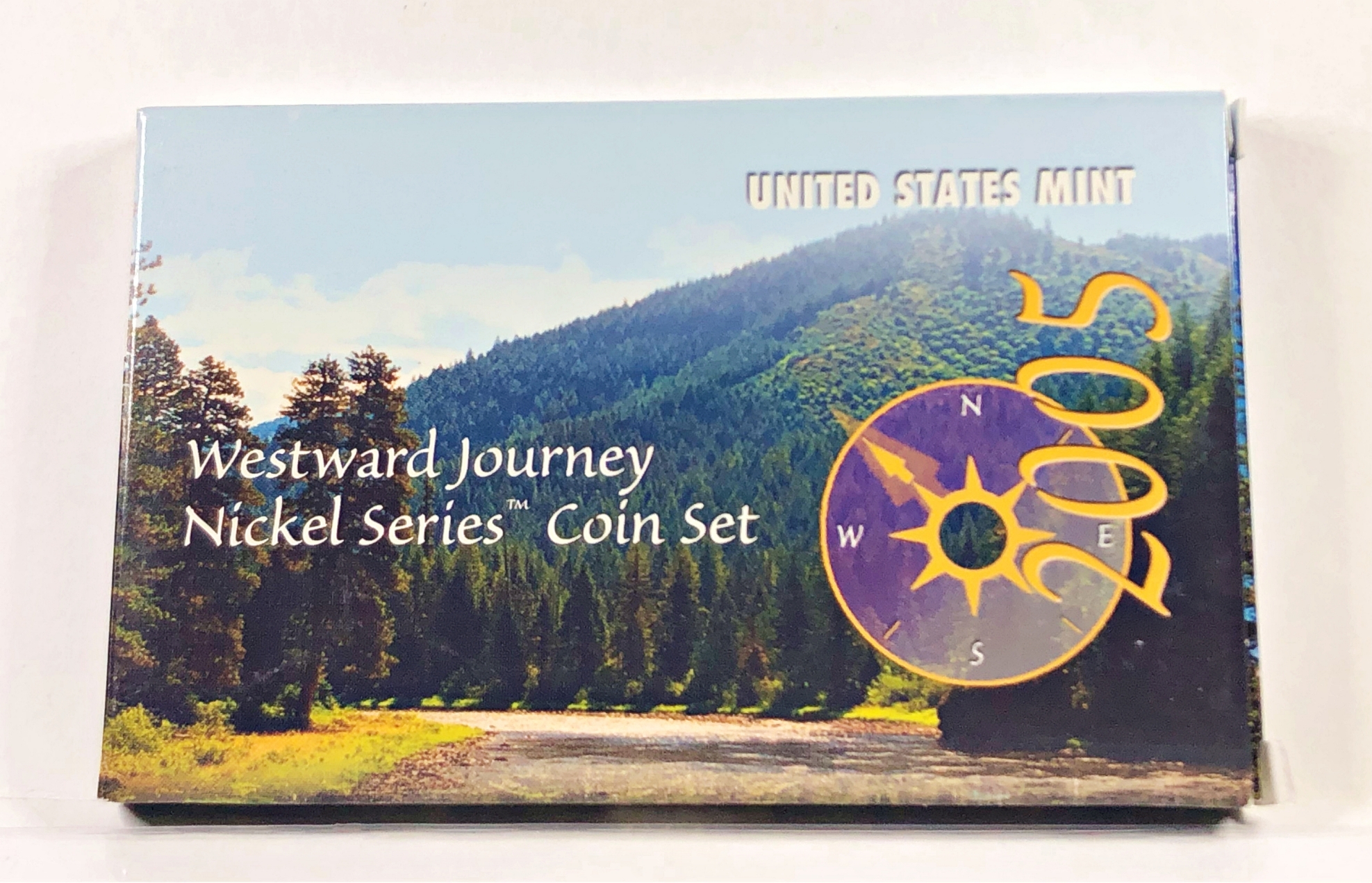 2005 Westward Journey Nickel Series Coin Set*Bison & Ocean in View P, D ...