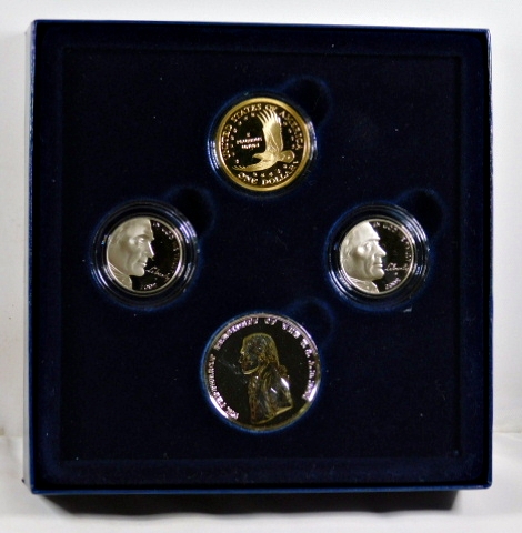 2005 Westward Journey Nickel Series Coins and Medal Set*In Original U.S ...