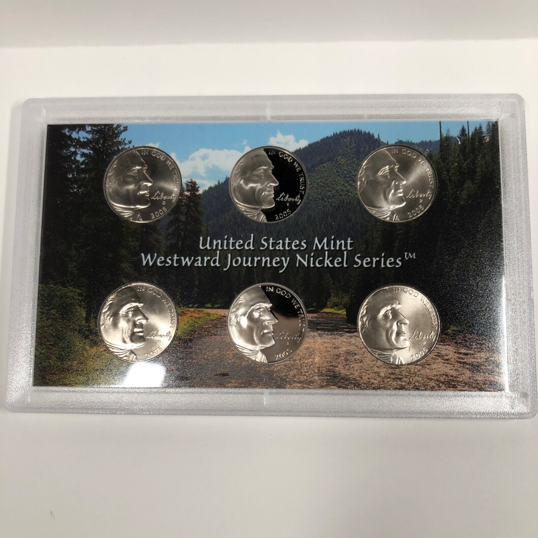 2005-P, D & S American Bison & Ocean In View Commemorative Jefferson ...