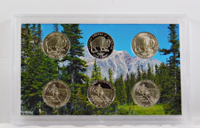 2005-P & D United States Mint Westward Journey Nickel Series Coins Set ...