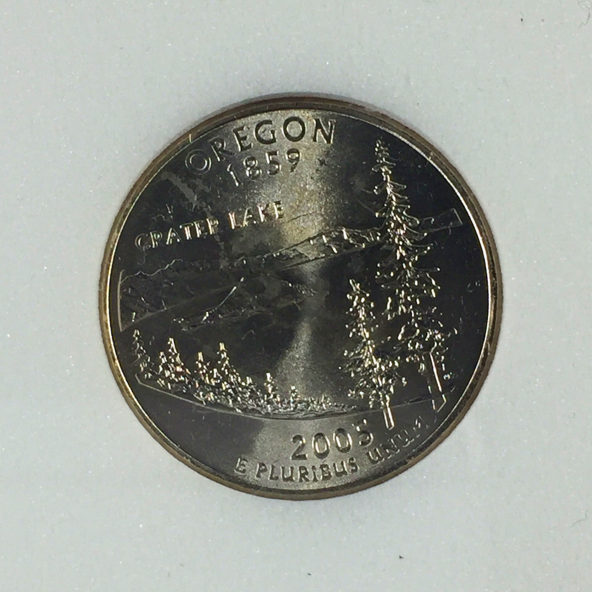 2005-P Oregon States Commemorative Quarter*Graded Brilliant ...
