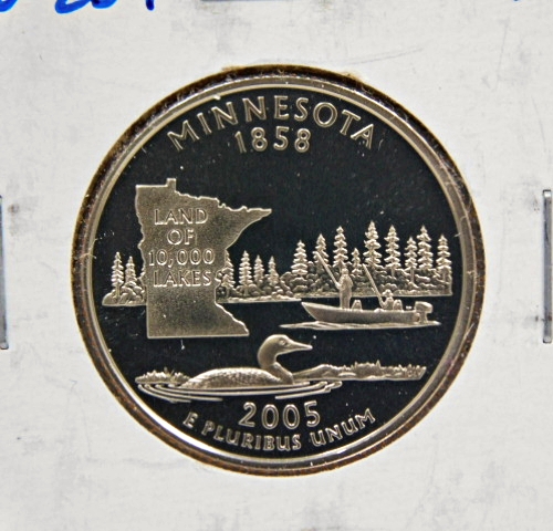 2005-S Proof Minnesota State Commemorative Quarter*DCAM | Property Room