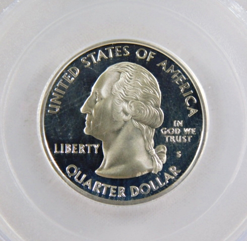 2005-S Proof Silver California State Commemorative Quarter*Graded PR69 ...