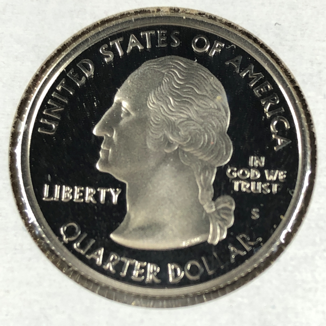 2005-S Proof Silver California State Commemorative Washington Quarter ...