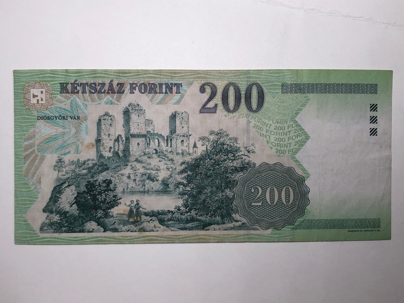 2006 Budapest 200 Forint Crisp Uncirculated Bank Note | Property Room
