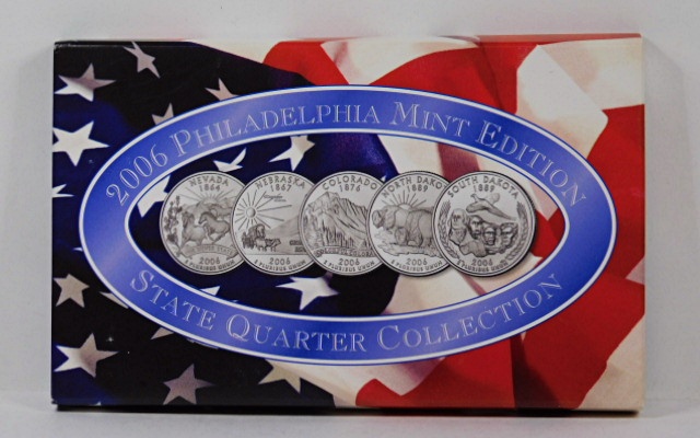 2006 Philadelphia Edition of the 50 States Commemorative Quarters*Five ...