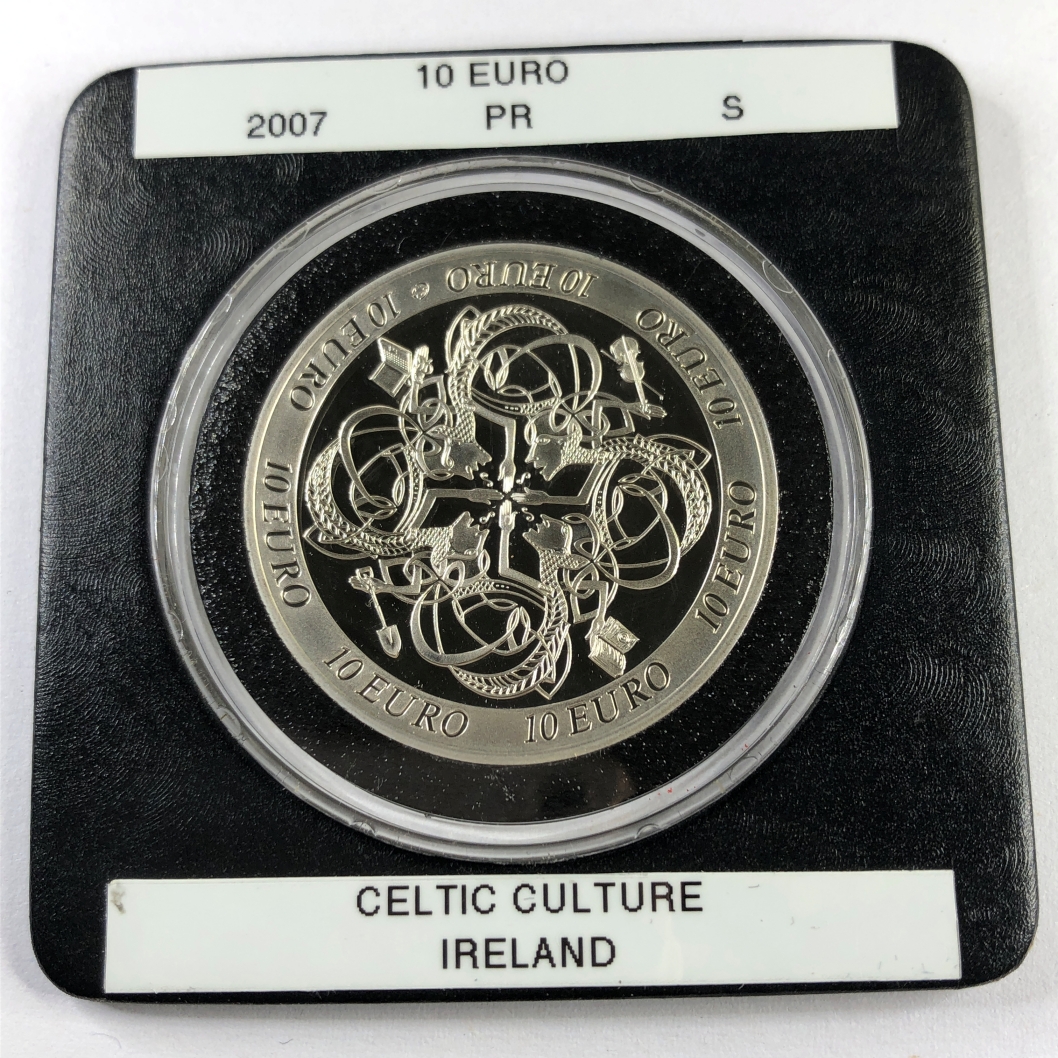 2007 Ireland Proof Silver 10 Euro Celtic Culture Commemorative Coin*In ...