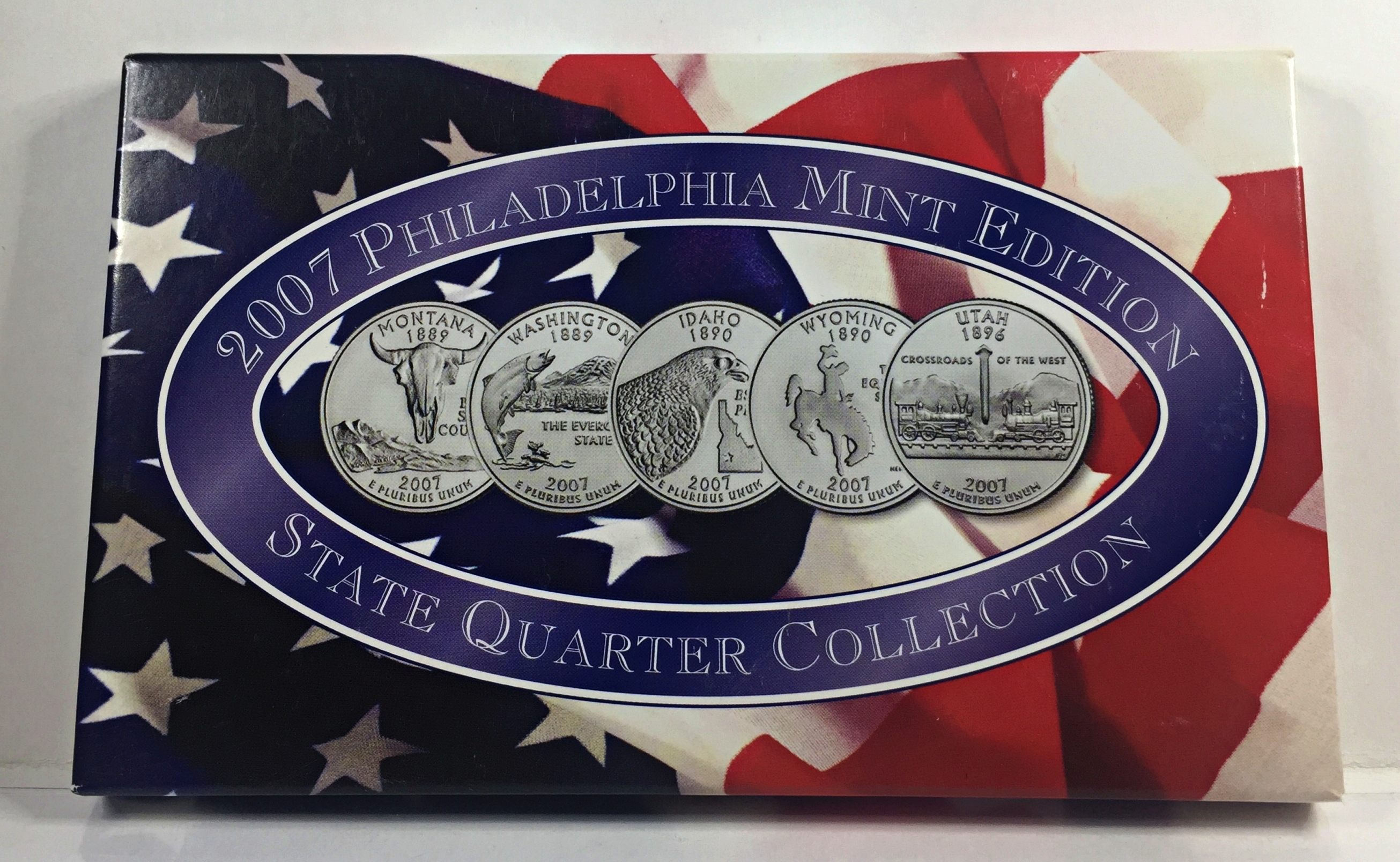 2007 Philadelphia Mint Edition State Quarter Collection*In Original US ...