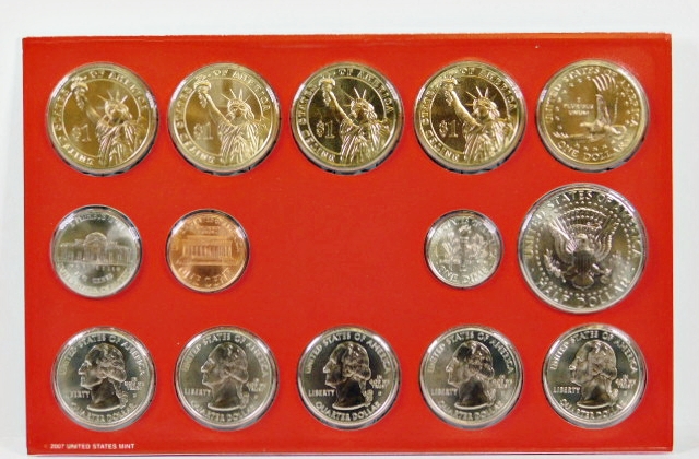 2007 United States Mint Uncirculated Coin Set*Denver Minted*In Original ...