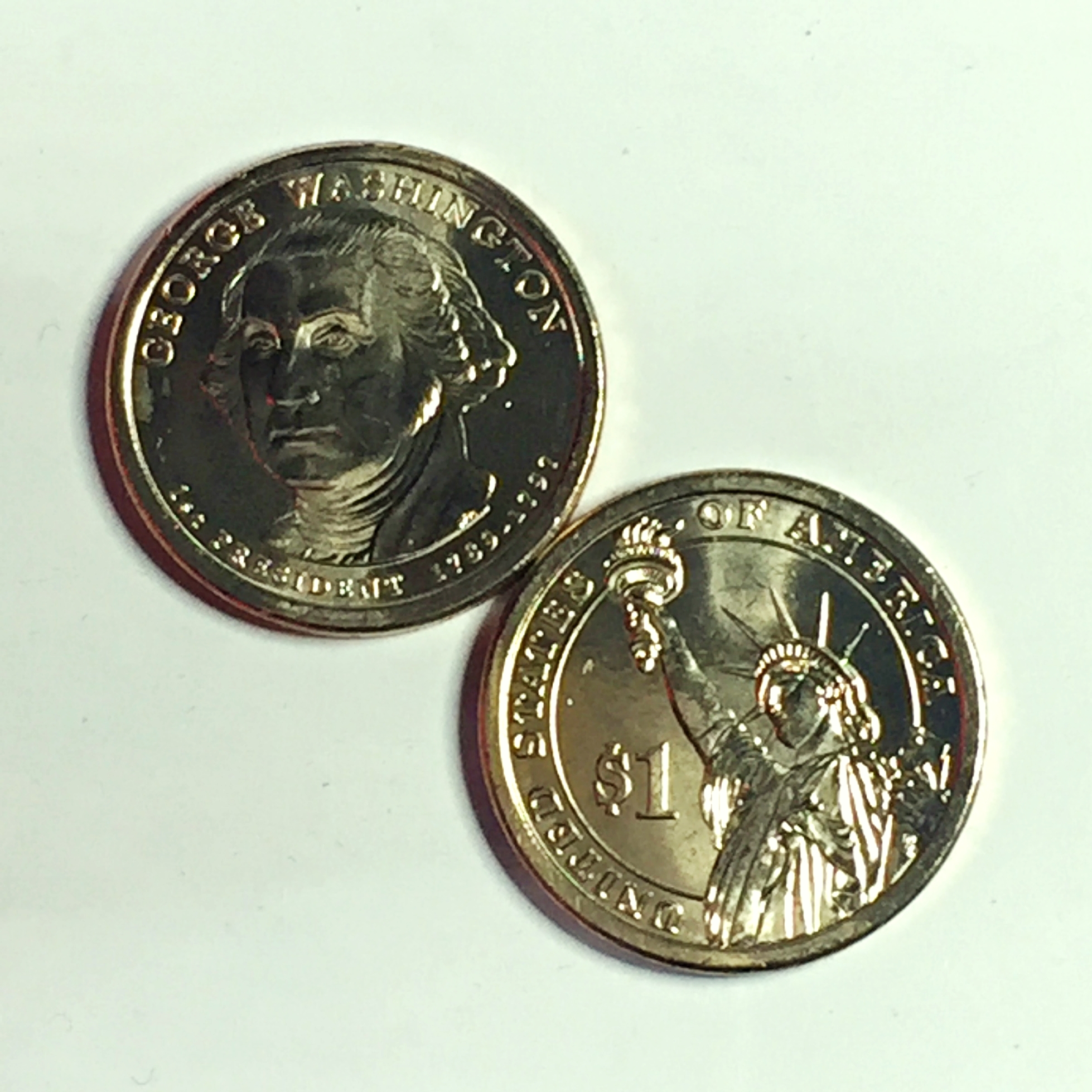 2007-P & D George Washington Commemorative Presidential Dollars*High ...