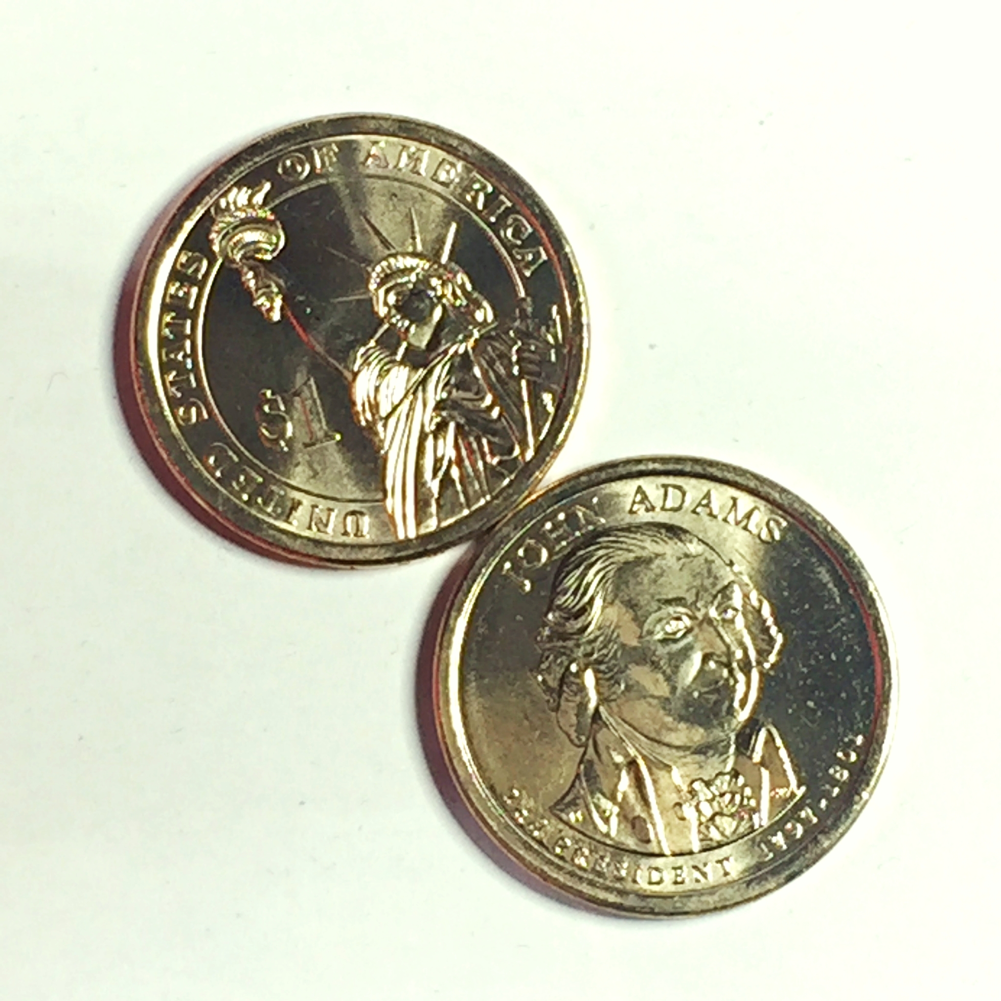 2007-P & D John Adams Commemorative Presidential Dollars*High Grade ...