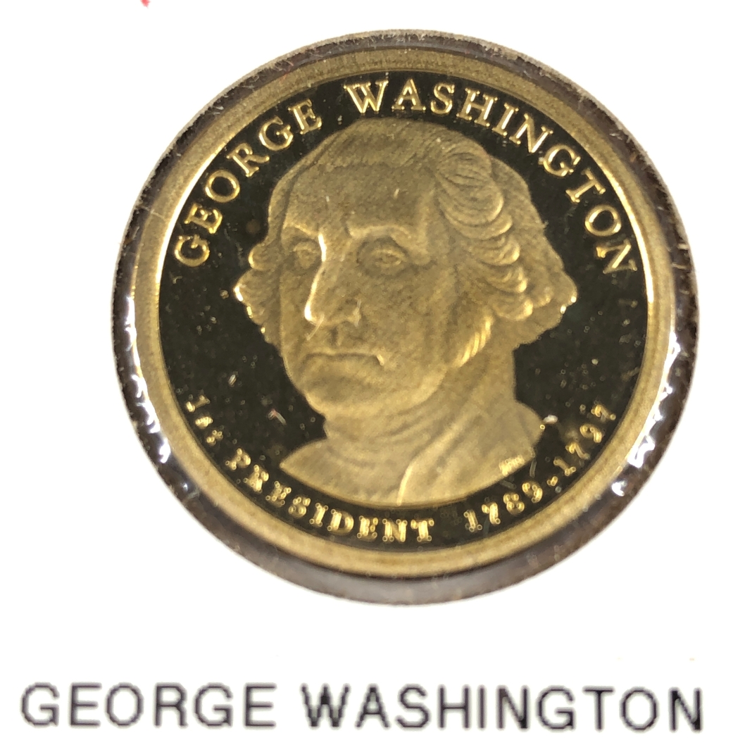 2007-S George Washington Proof Presidential Commemorative Dollar*Deep ...