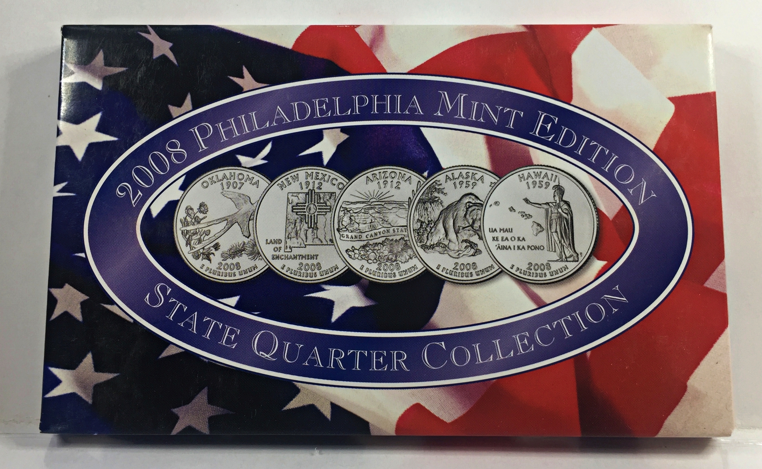 2008 Philadelphia Mint Edition State Quarter Collection*In Original US ...