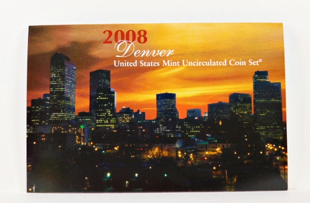 2008 United States Mint Uncirculated Coin Set*Denver Minted*In Original ...