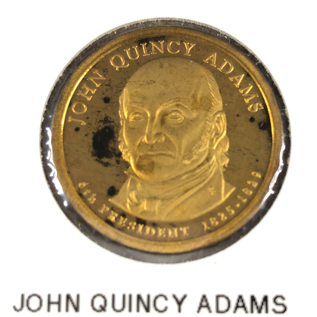 2008-S John Quincy Adams Proof Presidential Commemorative Dollar*Deep ...