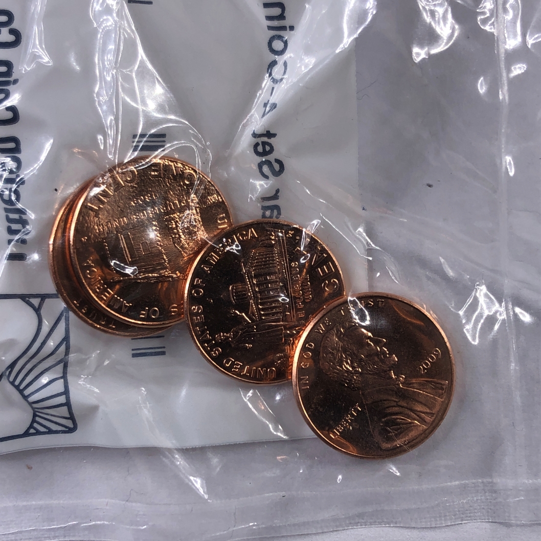 2009 Four Lincoln Head Bicentennial Commemorative Coin Set*Graded ...