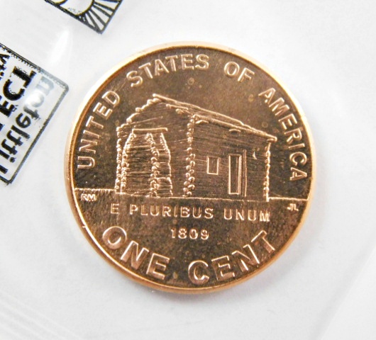 2009 Lincoln Bicentennial Birth & Childhood Cent*Graded Uncirculated 60 by Littleton Coin ...