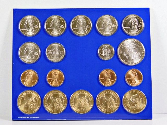 2009 PHILADELPHIA United States Mint Uncirculated Coin Set*New in ...