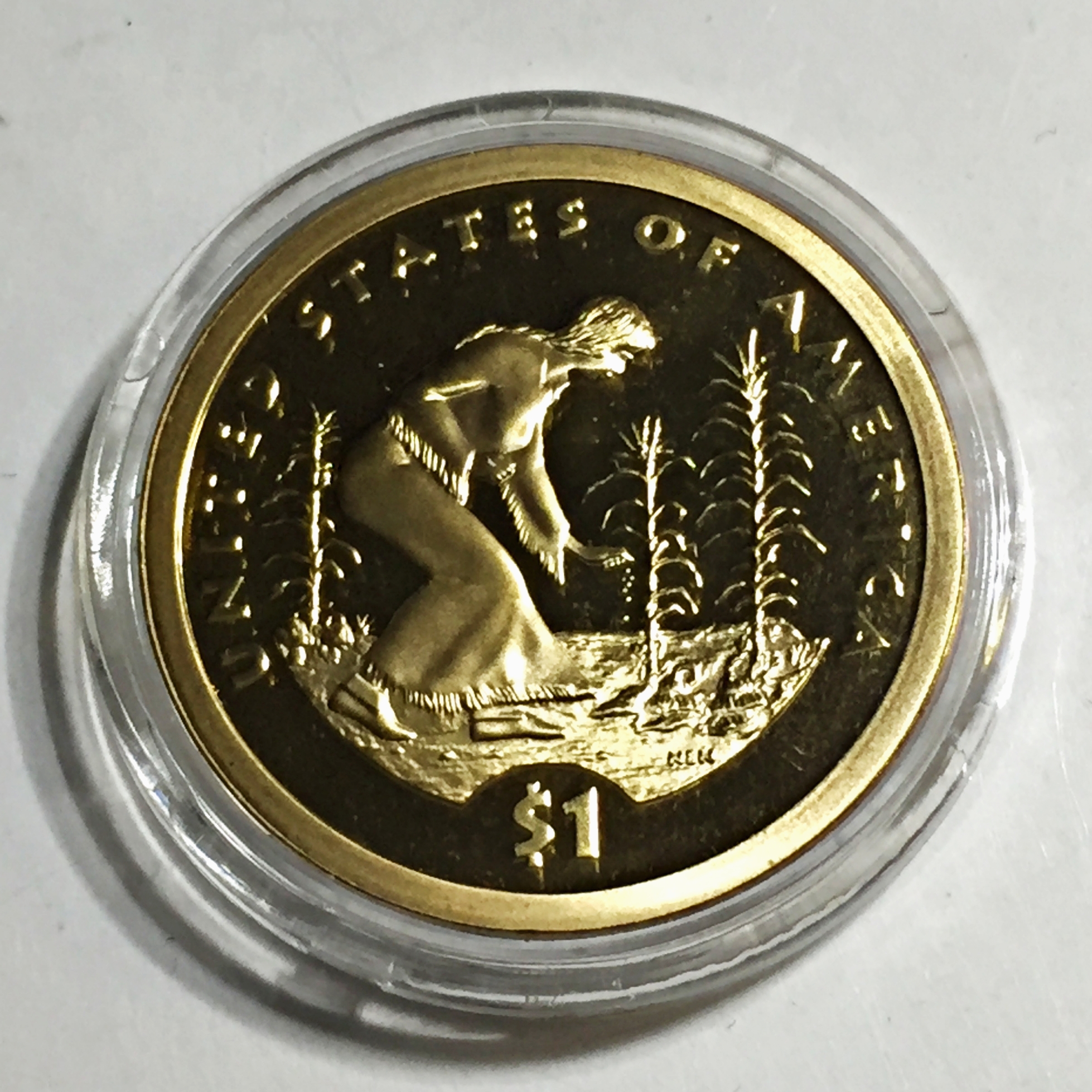 2009-S Proof Native American Three Sisters Commemorative Dollar*DCAM*In ...