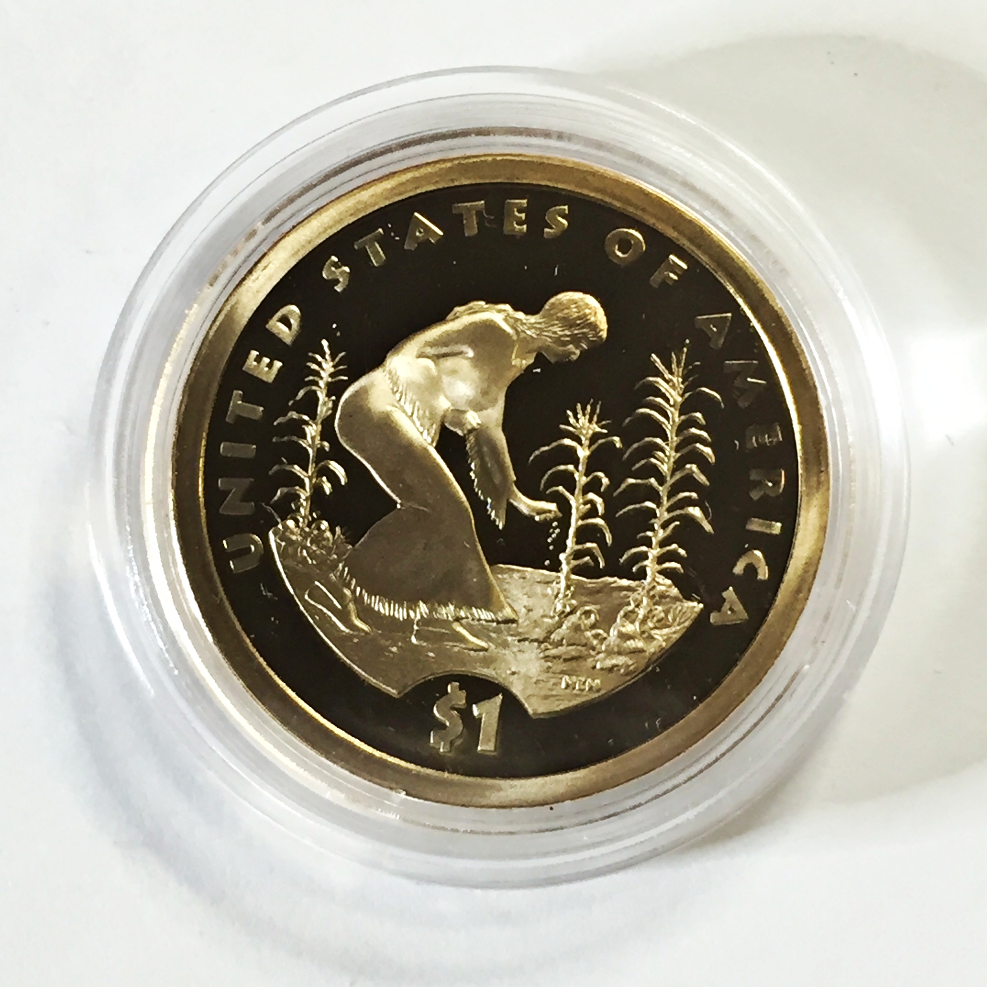 2009-S Proof Native American Three Sisters Commemorative Dollar*DCAM*In ...