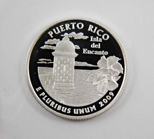 2009-S Proof Silver Puerto Rico Commemorative Quarter*DCAM | Property Room