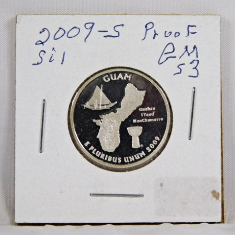 2009-S Silver Proof Guam Territory Quarter | Property Room