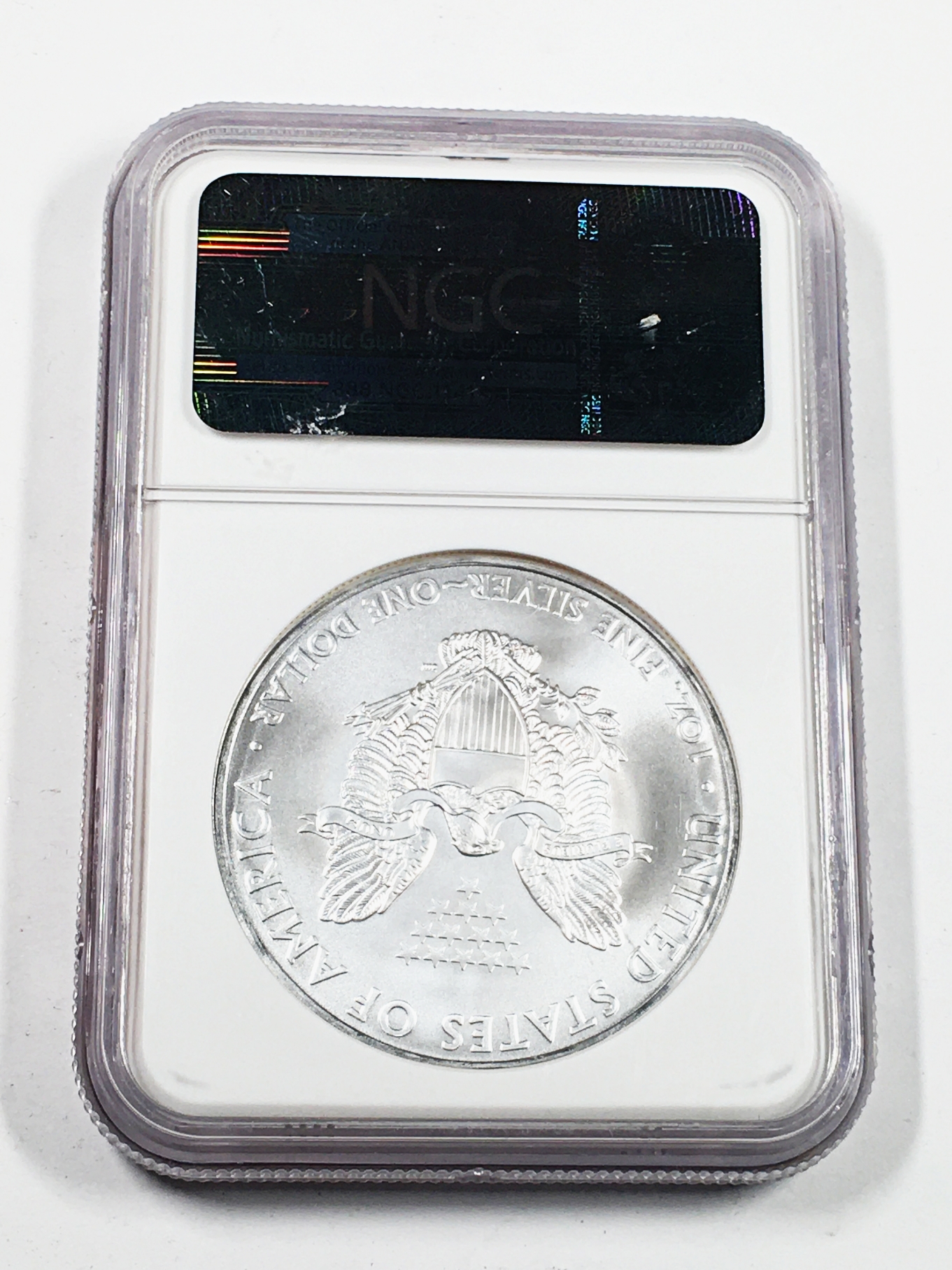 2010 American Silver Eagle*Early Releases*Graded MS69 by NGC*1oz .999 Fine Silver | Property Room