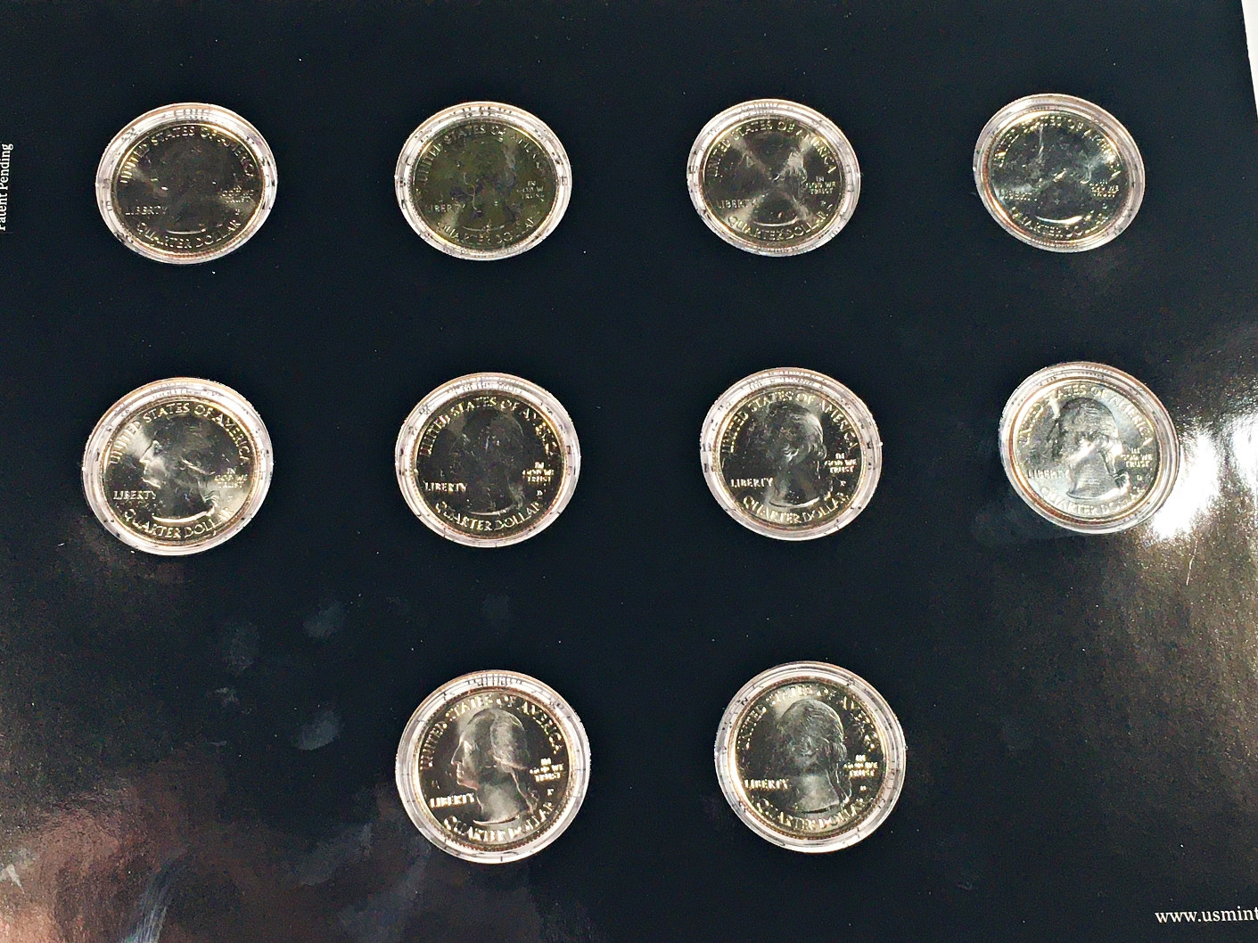 2011 America the Beautiful Quarters Uncirculated Coin Set*Both P & D ...