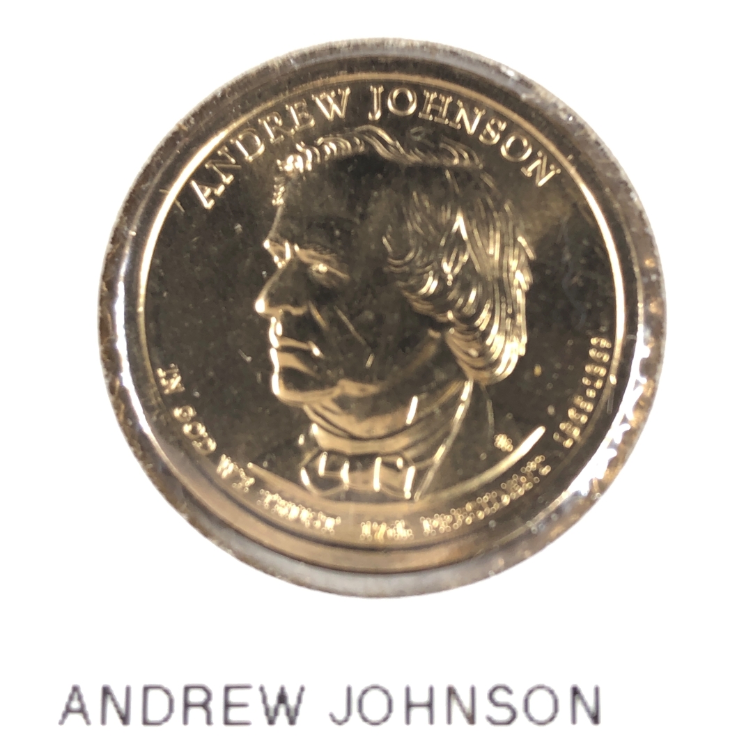 2011-D Andrew Johnson Presidential Commemorative Dollar*High Grade with ...