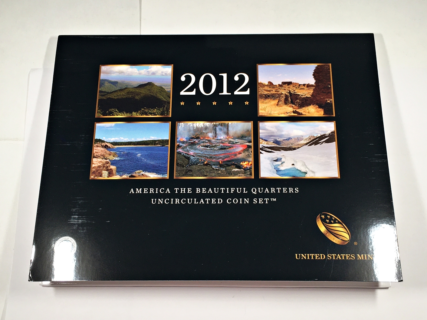 2012 America the Beautiful Quarters Uncirculated Coin Set*Both P & D ...
