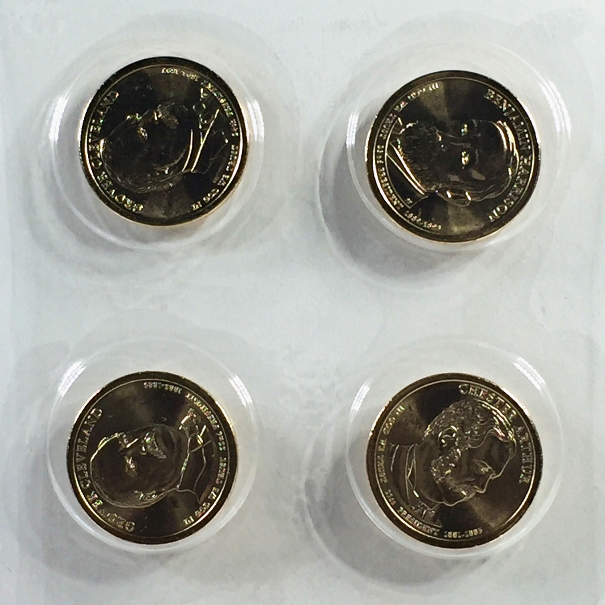 2012 United States Mint Presidential $1 Four Coin Set*Philadelphia*In ...